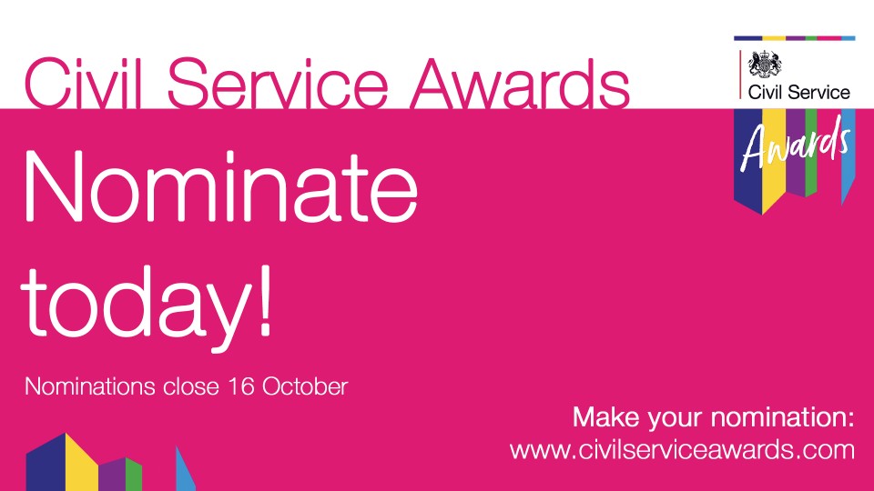 Civil Service Awards 2020 open for nominations - GCS